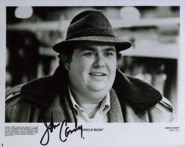 434: Comedian JOHN CANDY - Photo Signed - Apr 14, 2007 | The Written ...