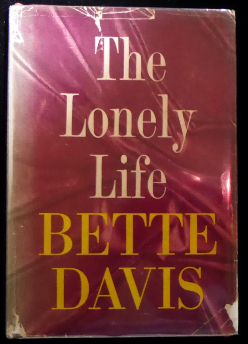Bette Davis Her Book Signed