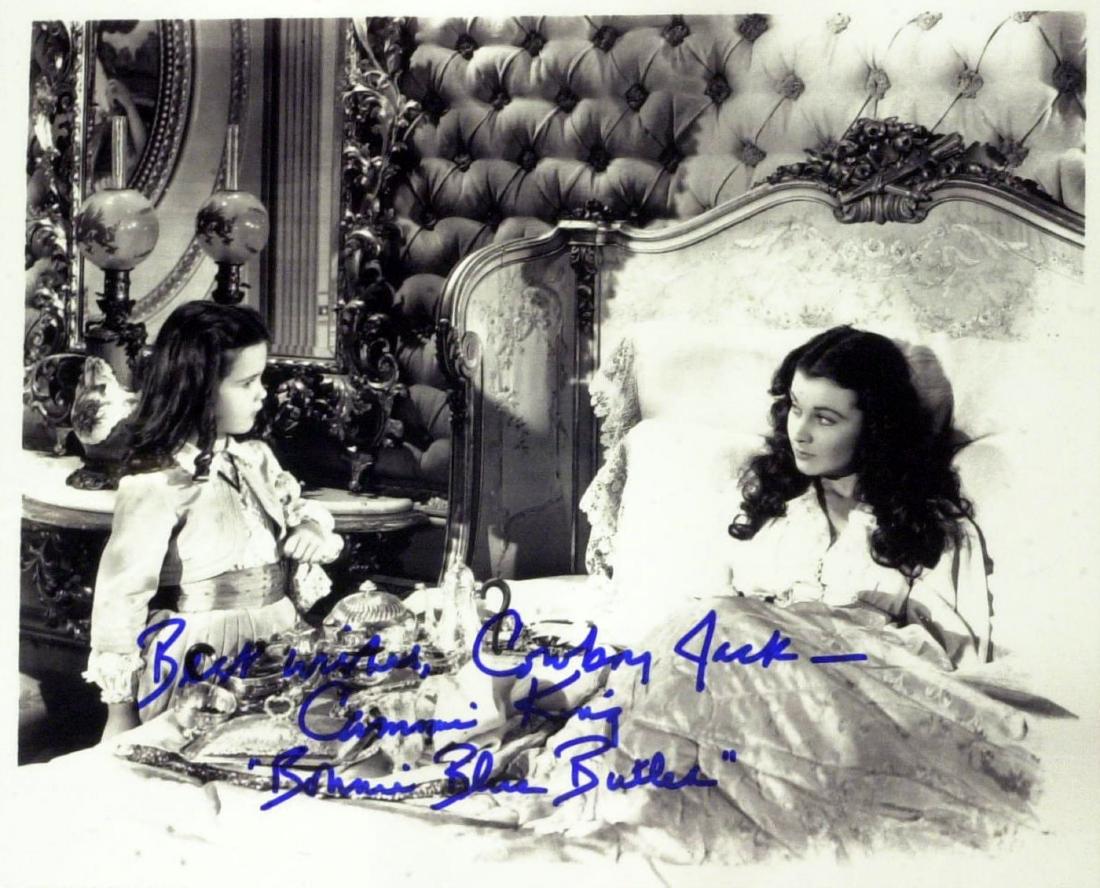 Gwtw Actress Cammie King Photo Signed Dec 15 2018 The Written Word Autographs In Nh