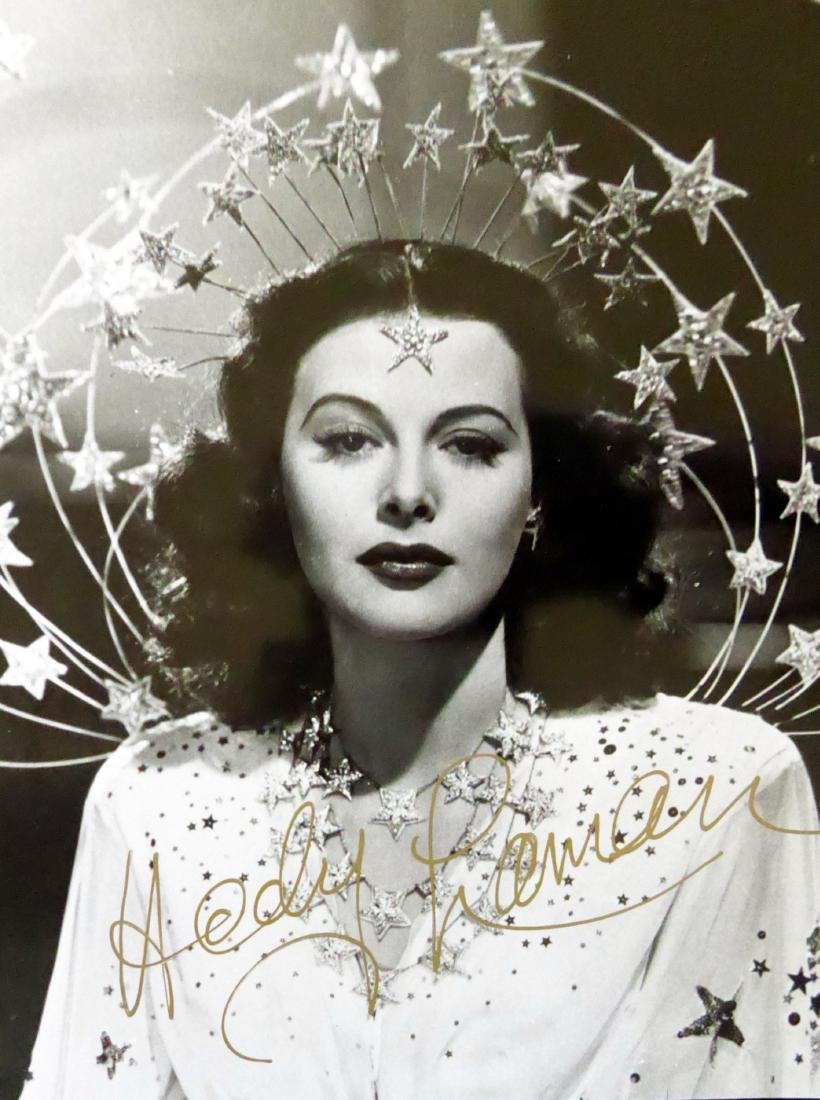 Actress, Inventor HEDY LAMARR - Stunning Photo Signed