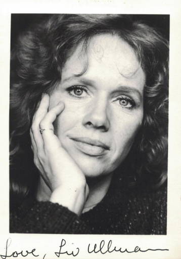 Norwegian Actress LIV ULLMAN - Photo Signed - Dec 15, 2018 | The ...