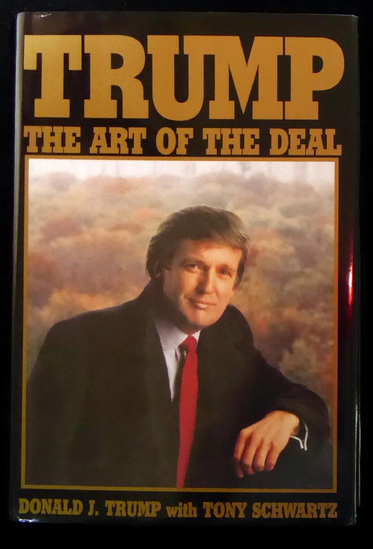 45th President DONALD J TRUMP - His Book Signed,