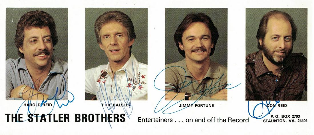 Country Group The Statler Bros Photo