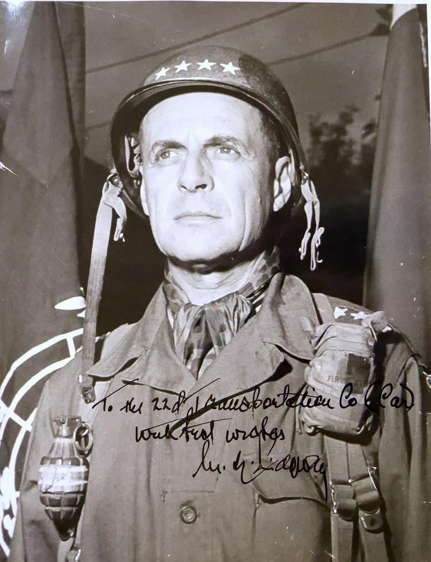 General MATTHEW RIDGWAY - Photo Signed - Jan 18, 2020 | The Written ...