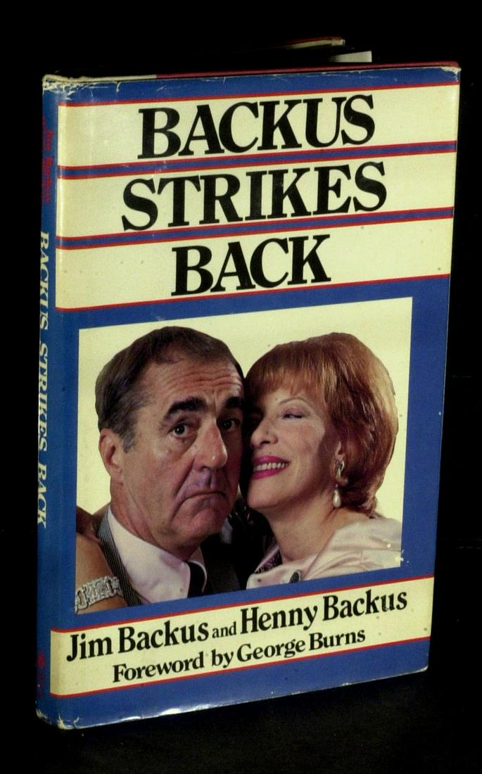 Actor JIM BACKUS - His Book Signed - Jan 18, 2020 | The Written Word ...