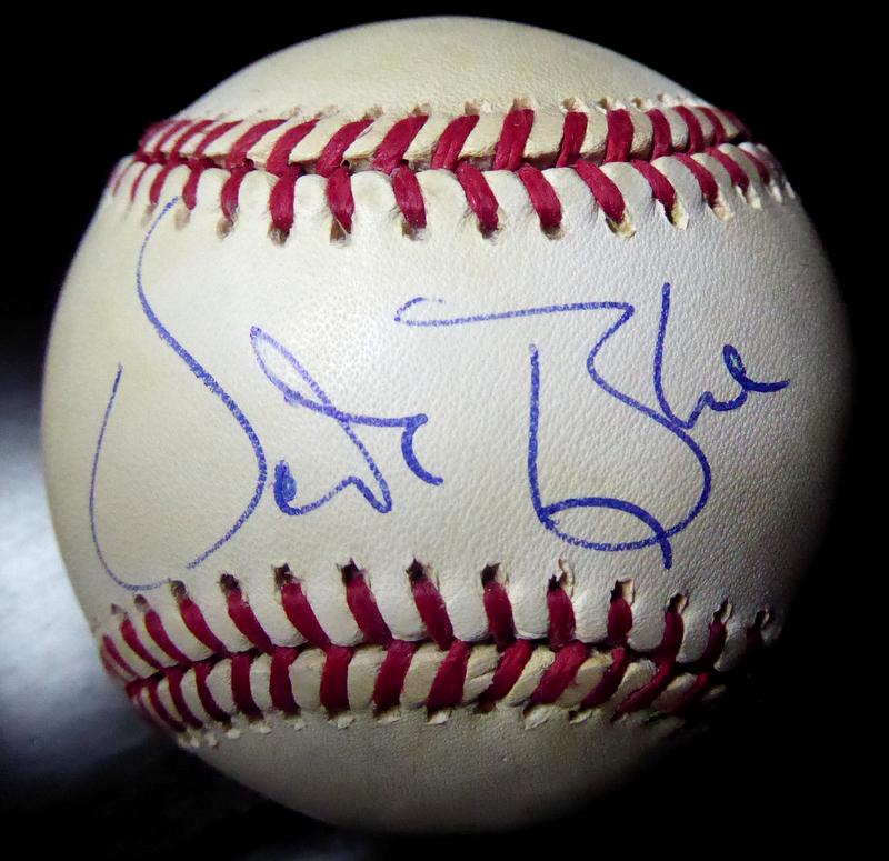 1971 Cy Young And Mvp Vida Blue Signed Ball