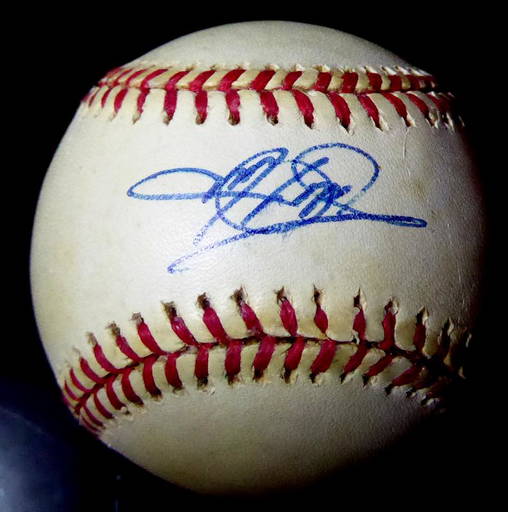 Future HOFer ? TODD HELTON Signed Baseball - May 15, 2020 | The Written ...