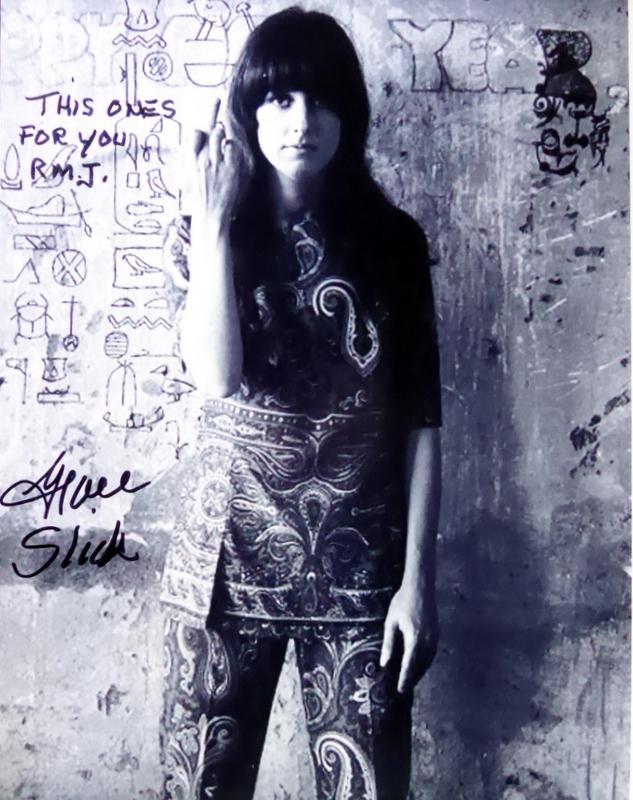 Singer GRACE SLICK - Photo - Aug 27, 2020 | The Written Word Autographs ...