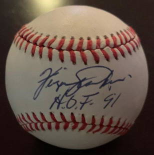 Ferguson Jenkins Signed Ball