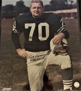 Colts Legends Berry And Donovan Signed Large Photos