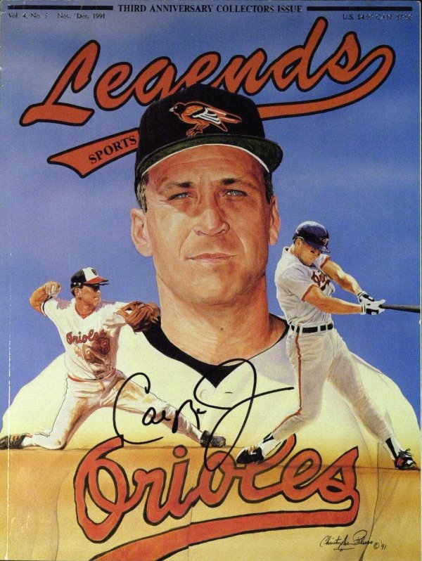 Oriole "Iron Man" CAL RIPKEN, JR - Magazine Signed - Mar 07, 2010 | The ...