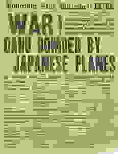 December 7, 1941 Honolulu Newspaper Complete