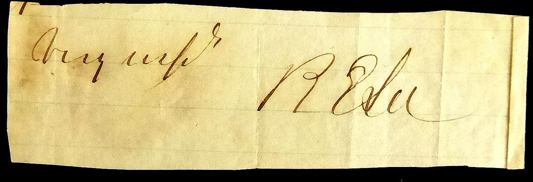 CSA Gen ROBERT E LEE - Signature (#0449) on May 26, 2022 | The Written ...