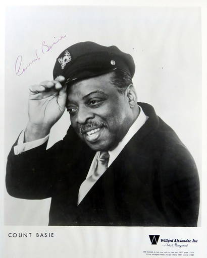 Pianist, Songwriter COUNT BASIE - Photo Signed (#0700) on Jun 04, 2022 ...
