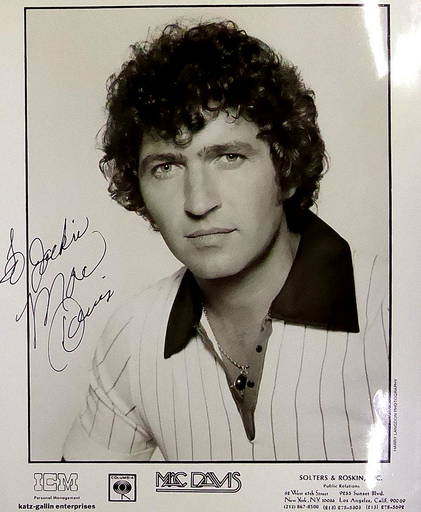Country Singer Mac Davis Photo Signed