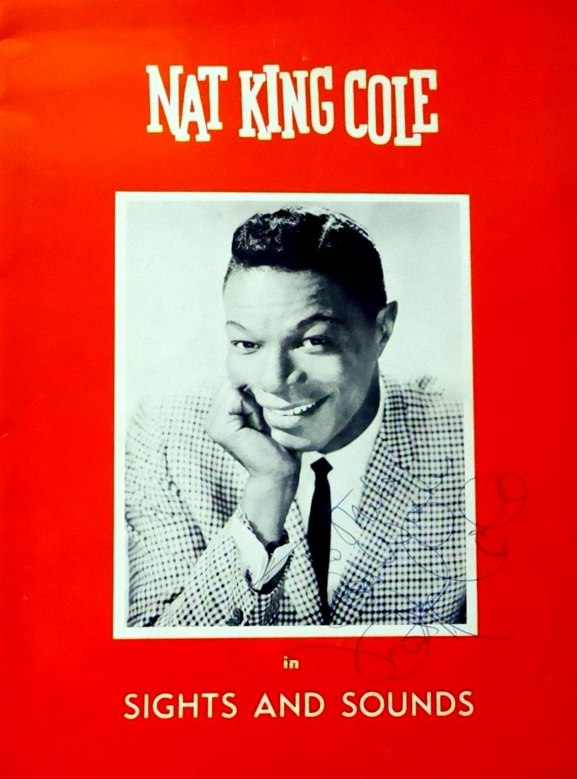 Pianist, Singer Nat "king" Cole Program