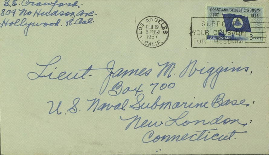 Tiger Hofer Wahoo Sam Crawford Envelope