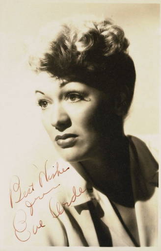 Vintage Photos Signed Five Actresses