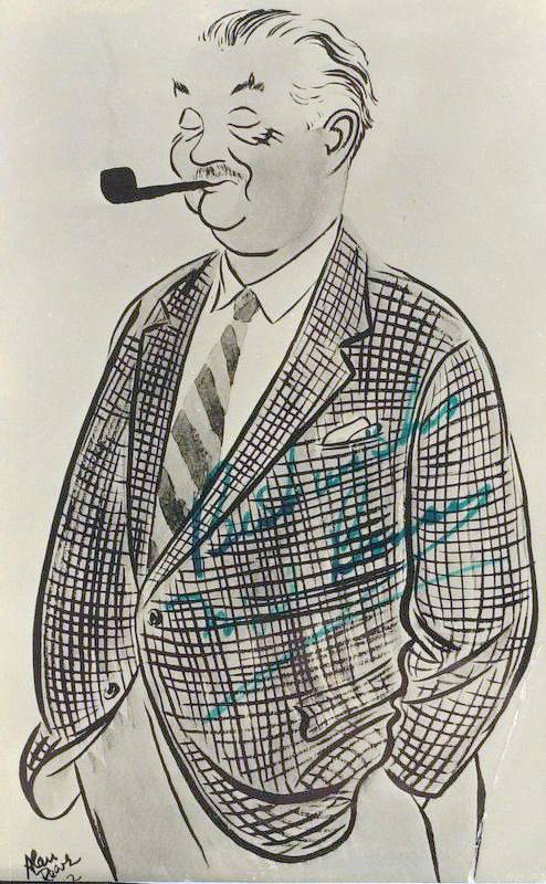 1054: Doctor Watson NIGEL BRUCE - Caricature Signed - Mar 29, 2012 ...