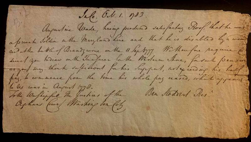Stoddert, Benjamin - Signed Document Auction