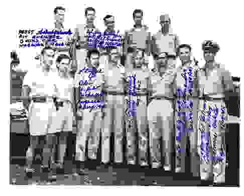 Bockscar Entire Crew Photo Signed By (6) Auction