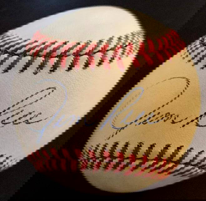 Rice, Jim Signed Baseball Auction