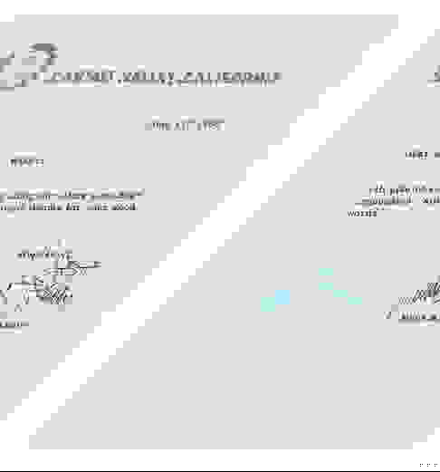 Ketcham, Hank American Cartoonist Signed Note Auction