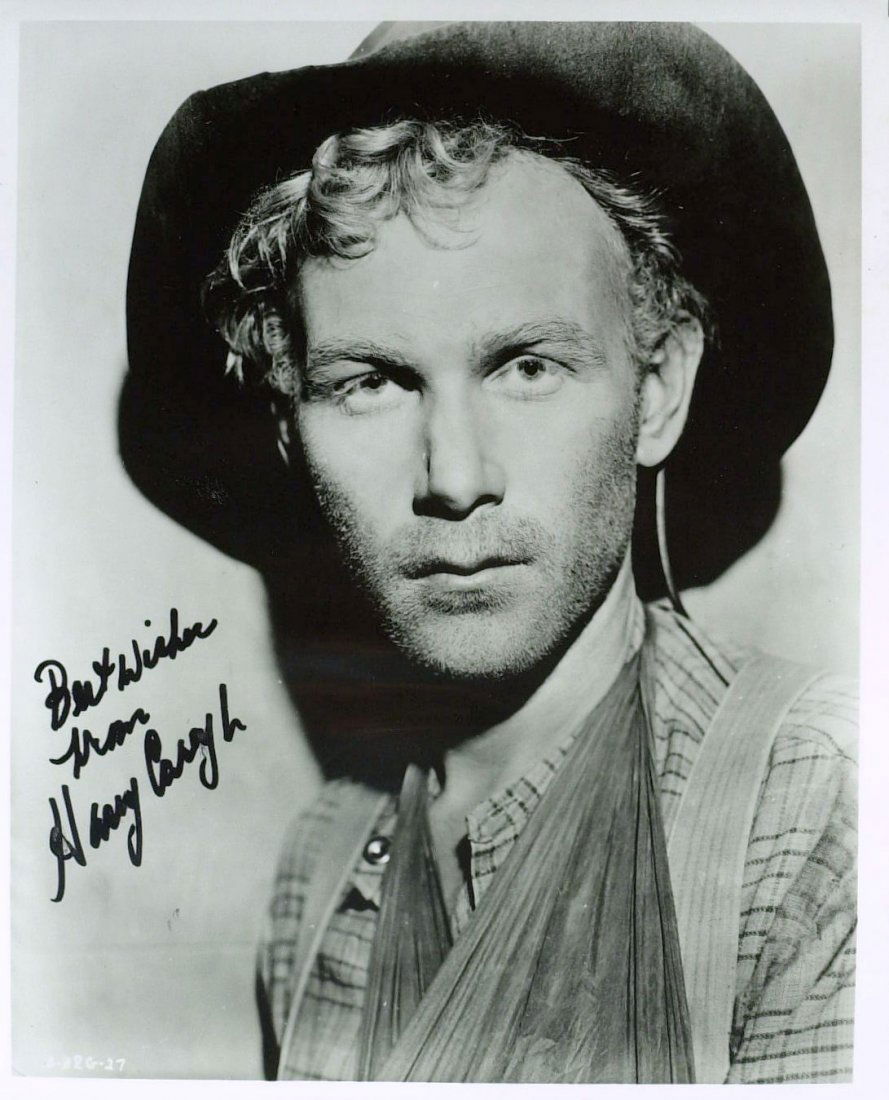 1075: Westerns Actor HARRY CAREY, JR - Photo Signed