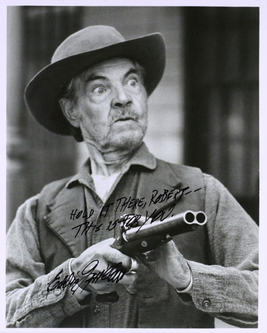 1241: Actor EDDIE QUINLAN - Photo Signed