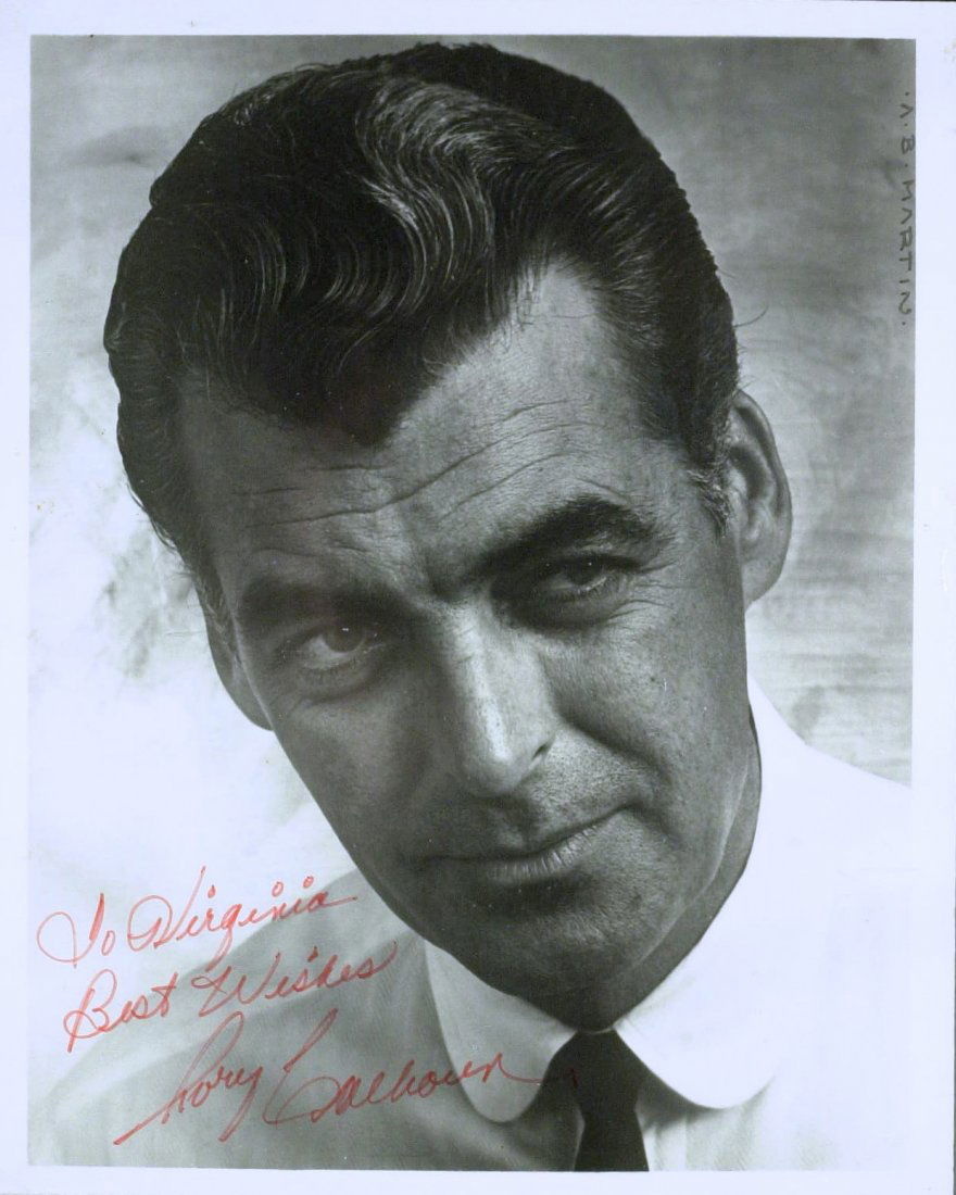 Westerns Actor RORY CALHOUN - Photo Signed