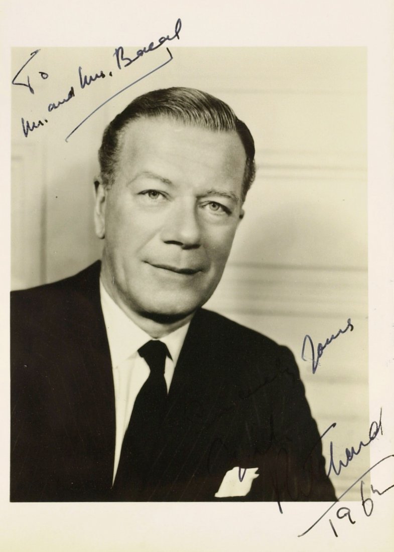 Peter Pan Actor CYRIL RICHARD - Photo Signed