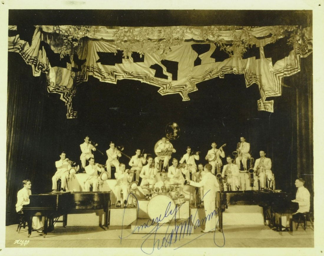 Bandleader FRED WARING - Photo Signed