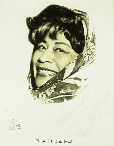 Jazz Scat Singer ELLA FITZGERALD - Photo Signed - May 30, 2013 | The ...