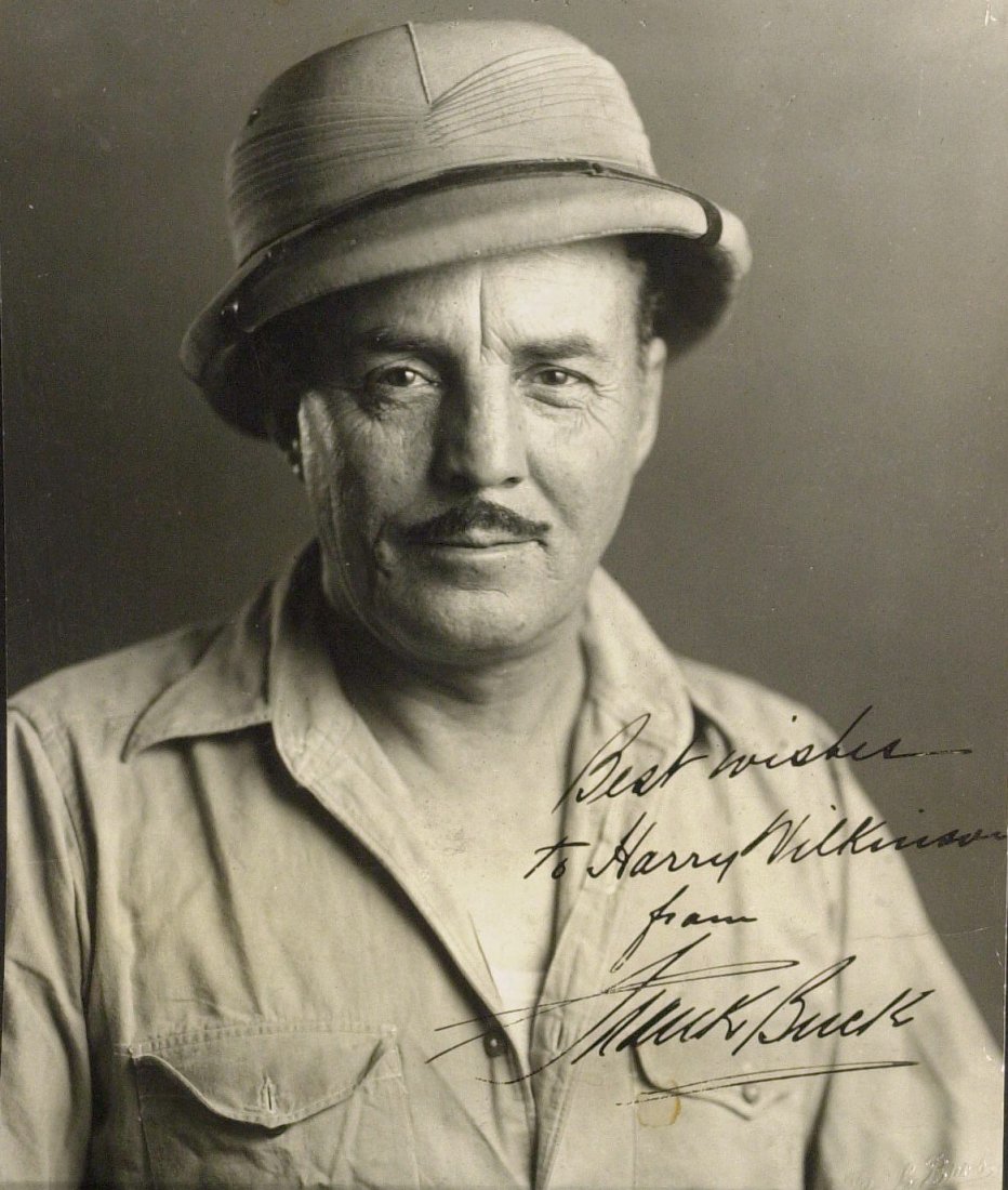 Bring Em Back Alive FRANK BUCK - Photo Signed - Feb 20, 2014 | The ...