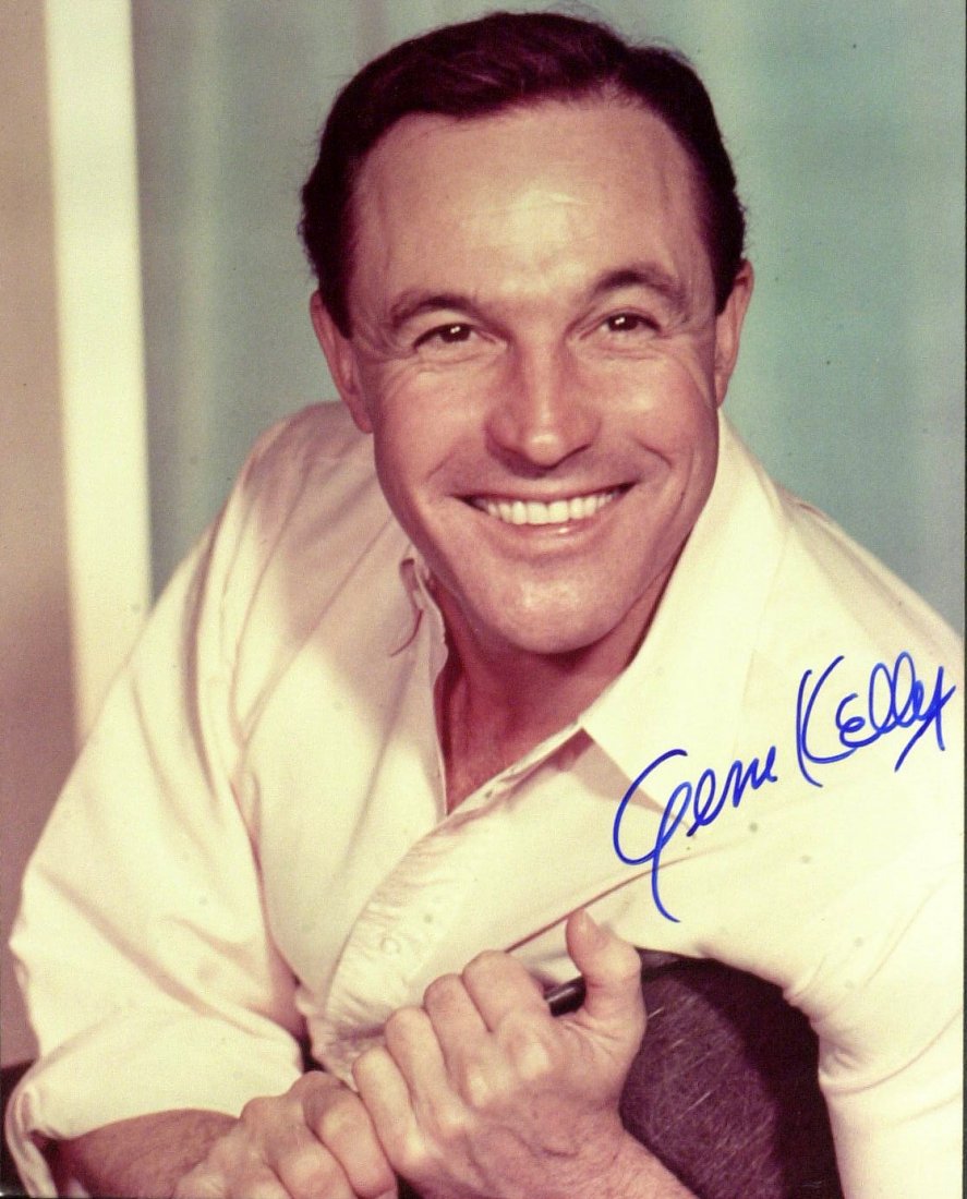 Singer, Dancer, Actor GENE KELLY - Photo Signed - Feb 20, 2014 | The ...