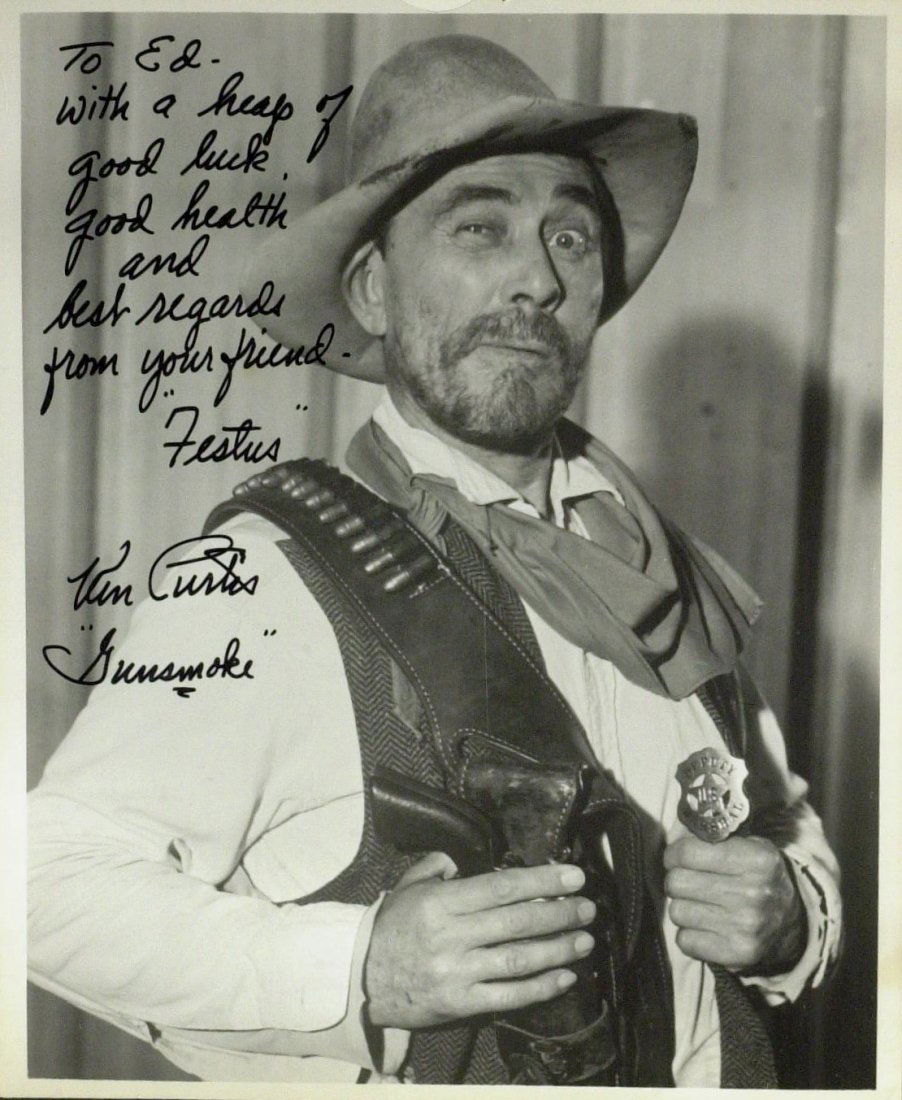 Gunsmoke's Festus KEN CURTIS - Photo Signed - Feb 20, 2014 | The ...