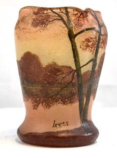 Legras Vase Art Deco