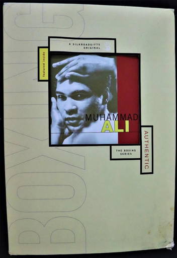 Boxing Muhammad Ali Handprint Plaque With Coa