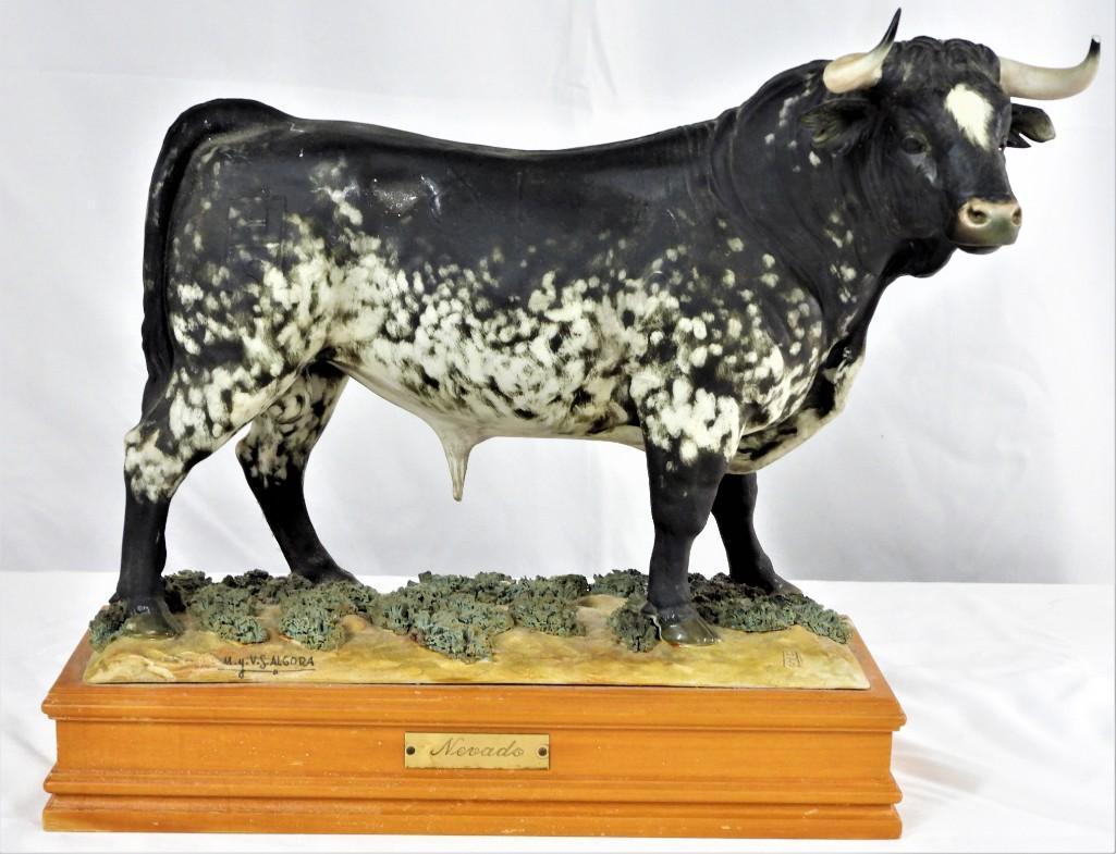 Porcelain Bull, Toros De Lidia By Algora