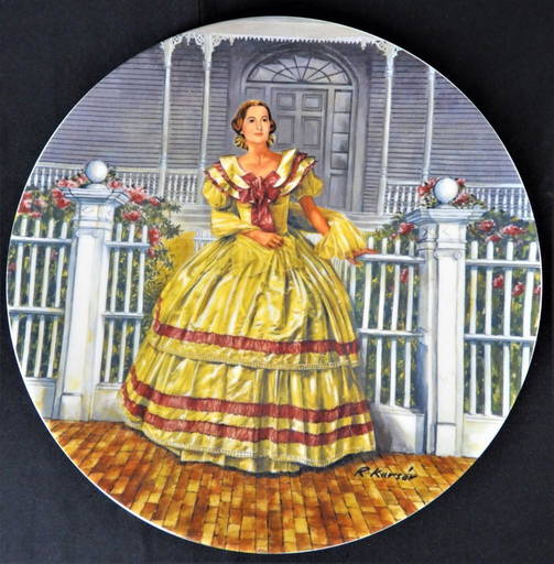 Gone With The Wind, Melanie, Knowles Collectors Plate 1980