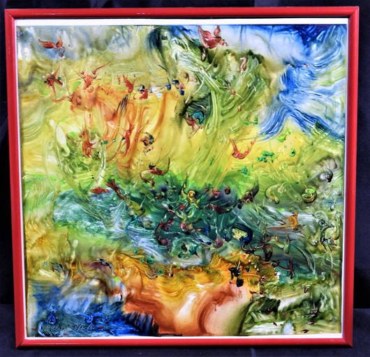 REGINALD POLLACK, OIL ON MASONITE (#0063) on Jul 09, 2022 | Basel ...