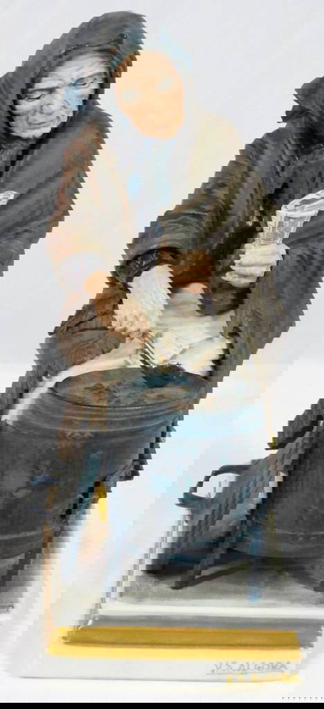 Spanish Porcelain Figurine Of Algora Of Chestnut Woman # 295 Auction