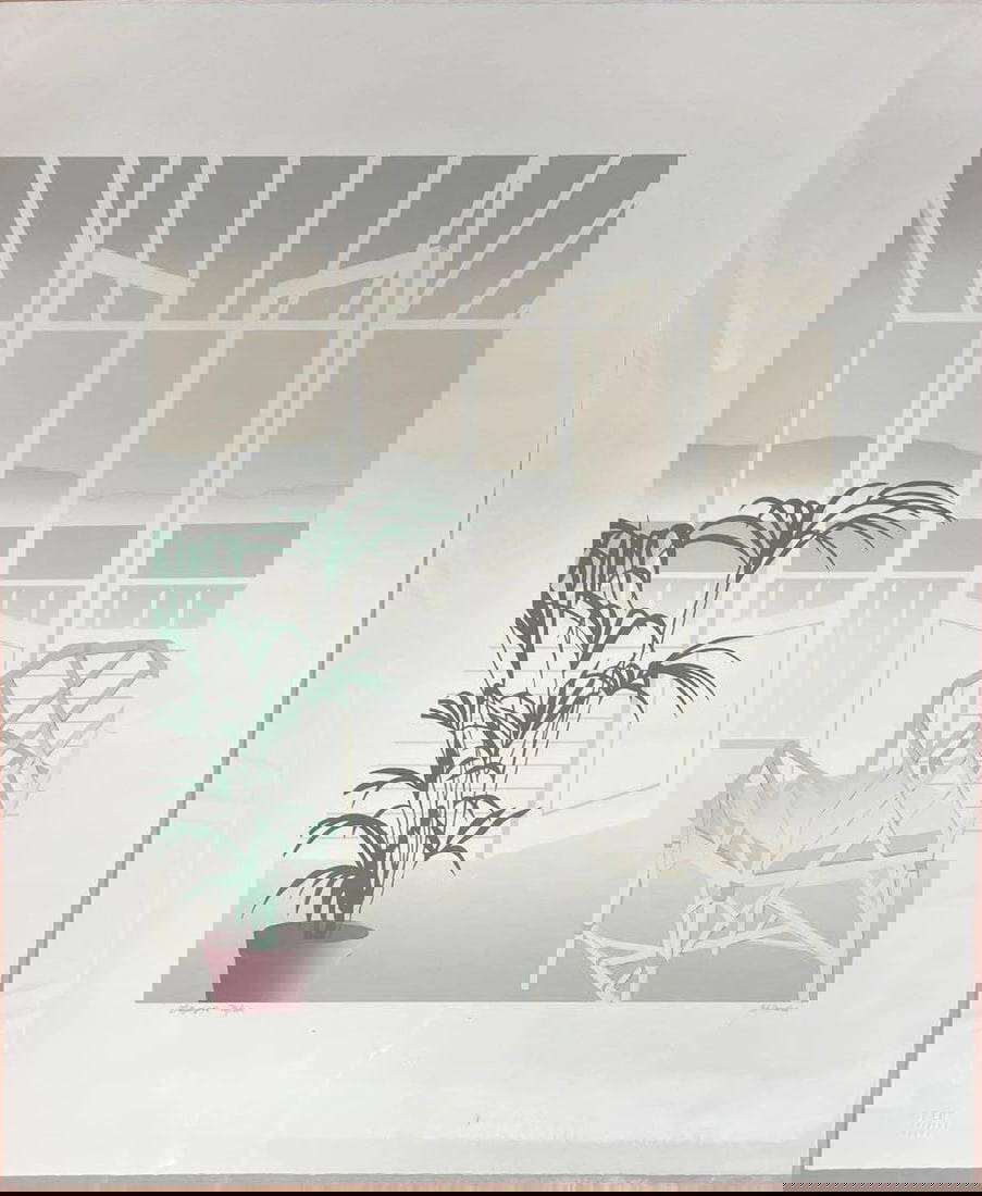 A Lithograph Signed By The Artist Bob Sanders Auction