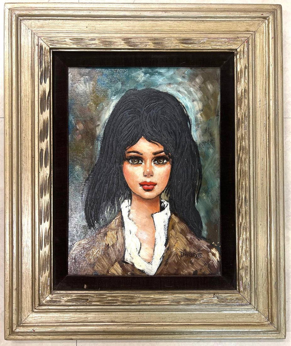 Framed Oil On Canvas Signed Andre Daude (1897-1979) Auction