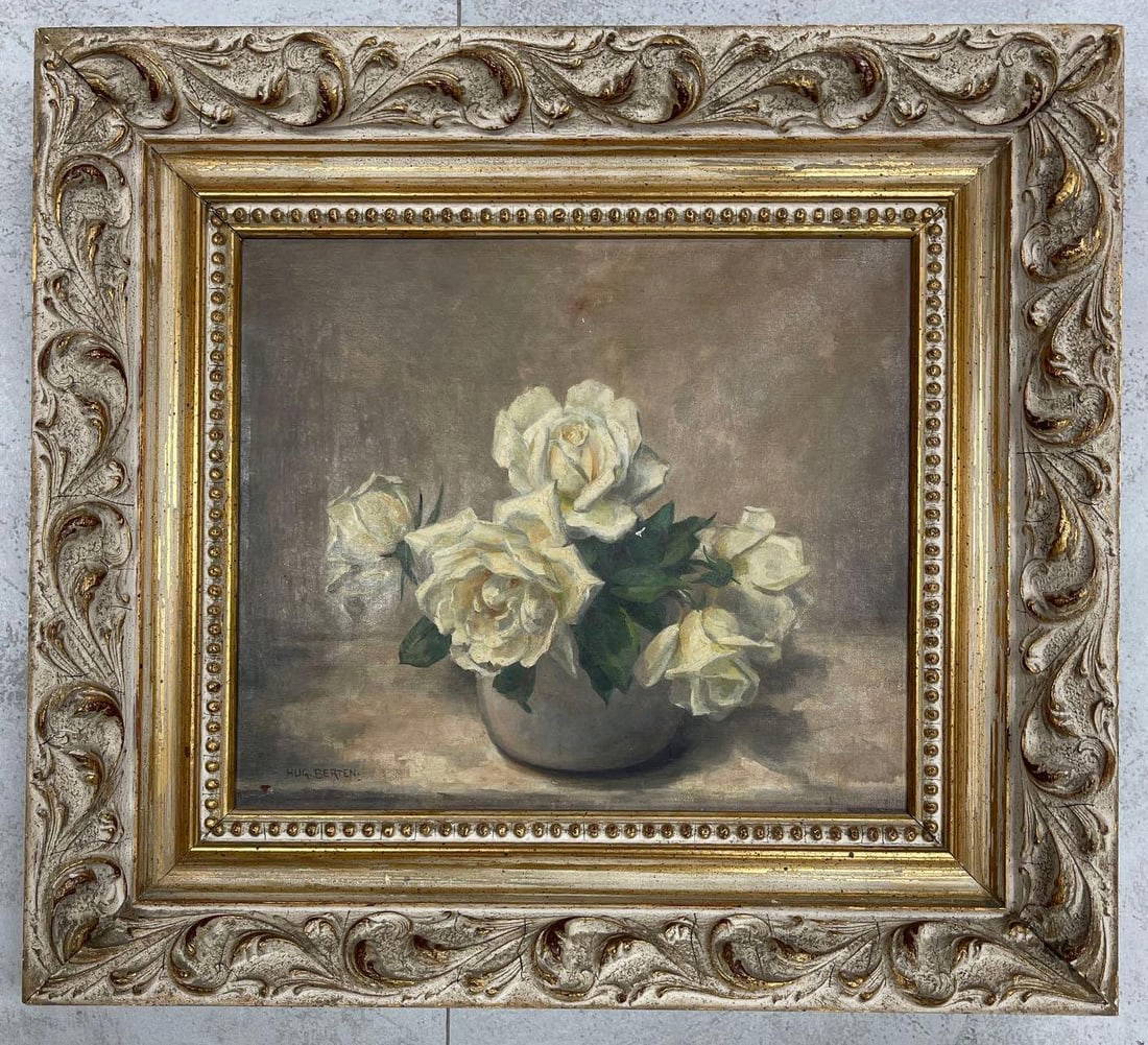 Herman Hugo Berten 1894-1959 Oil On Canvas Auction