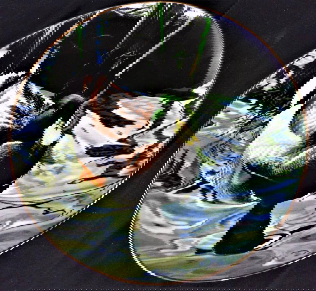 Among The Reeds Plate Winged Reflections R.s Parker Hamilton Collection ...