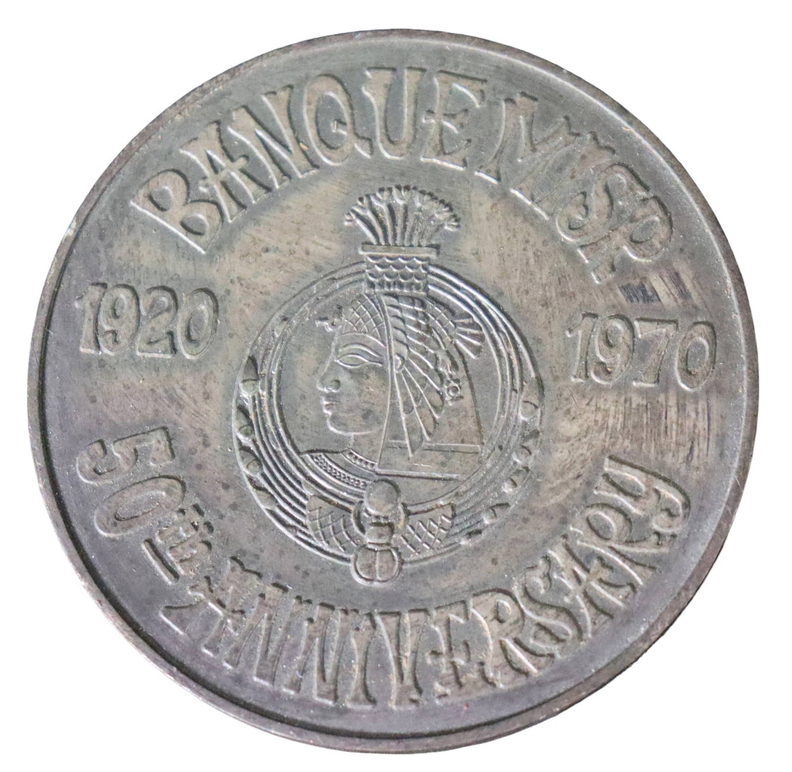 Banque Medail, Coin, Token 50th Anniversary Auction