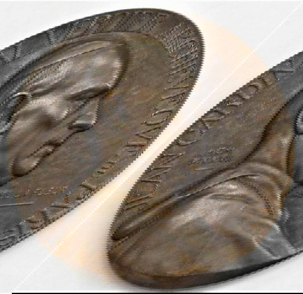 Bronze Medal Cardinal Jean Verdier Auction