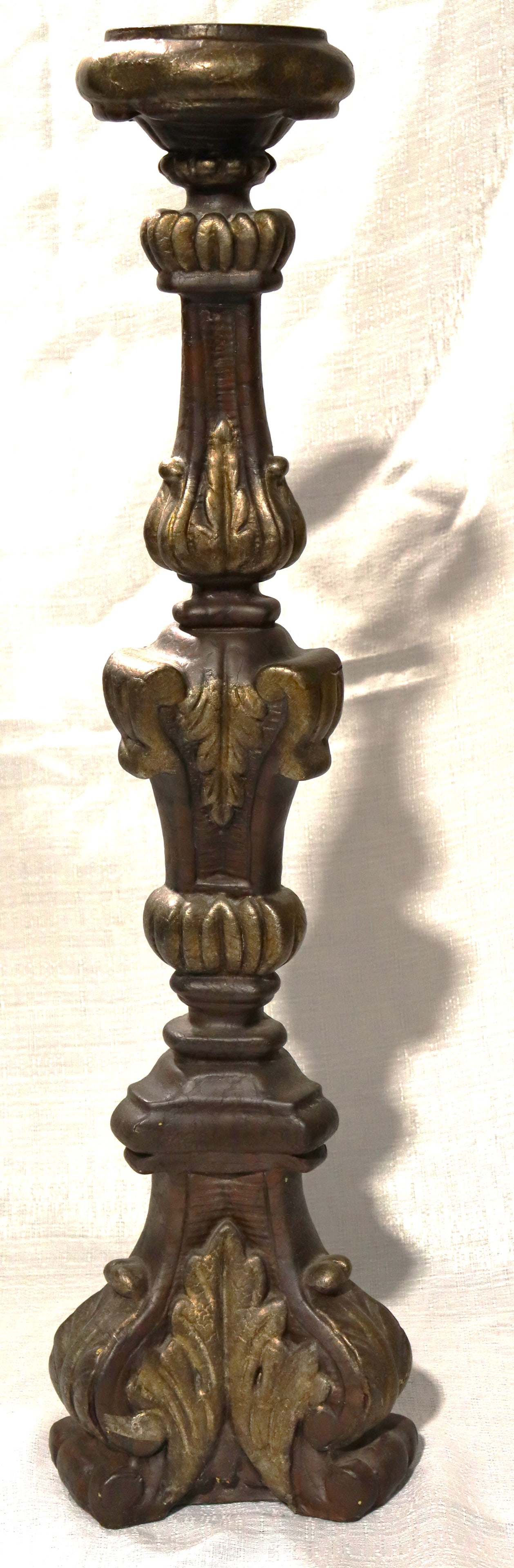 Vintage Spanish Colonial Candlestick Auction