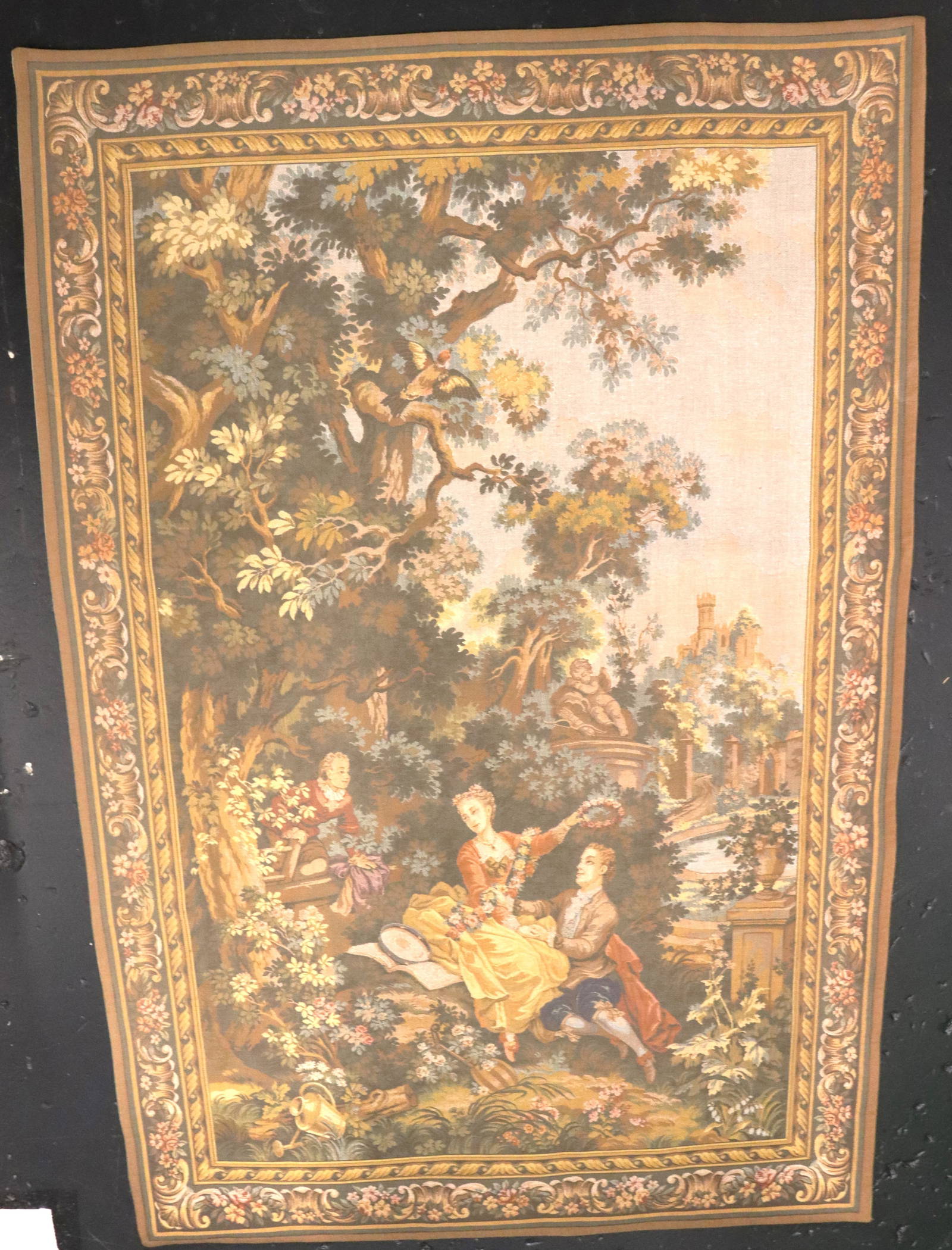 L' Indiscretion The Indiscretion French Wall Tapestry Hand Made In ...